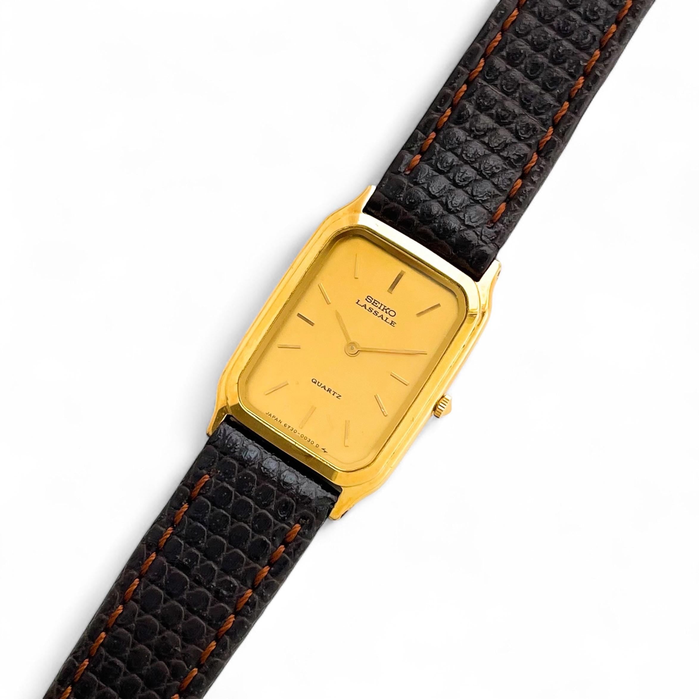 Seiko Lassale 1986 – Ultra Slim Gold-Plated Quartz, Boxed – Finchley ...